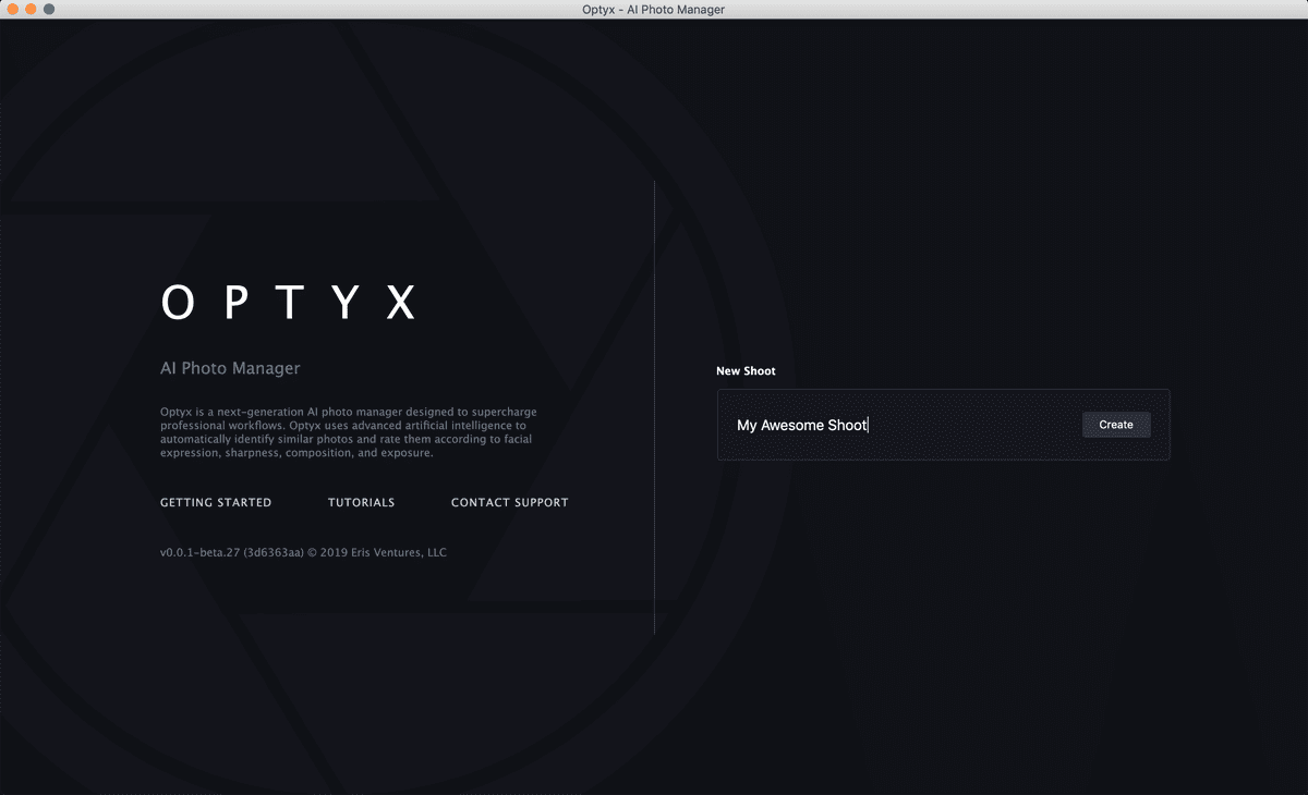 Getting Started - Optyx