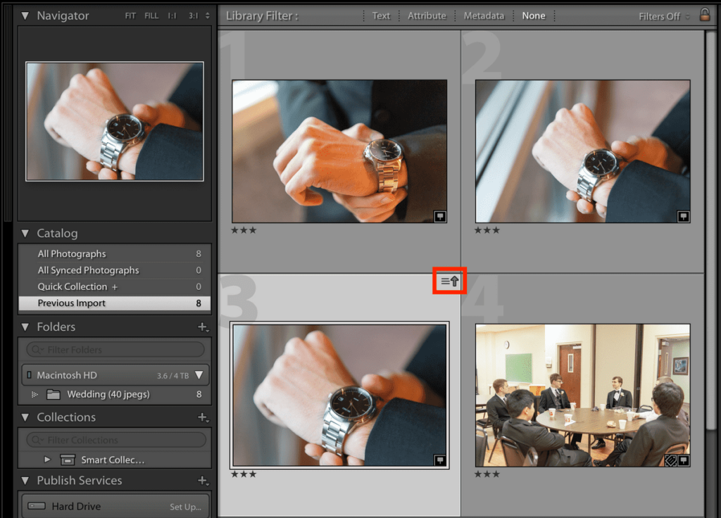 Working with Lightroom - Optyx