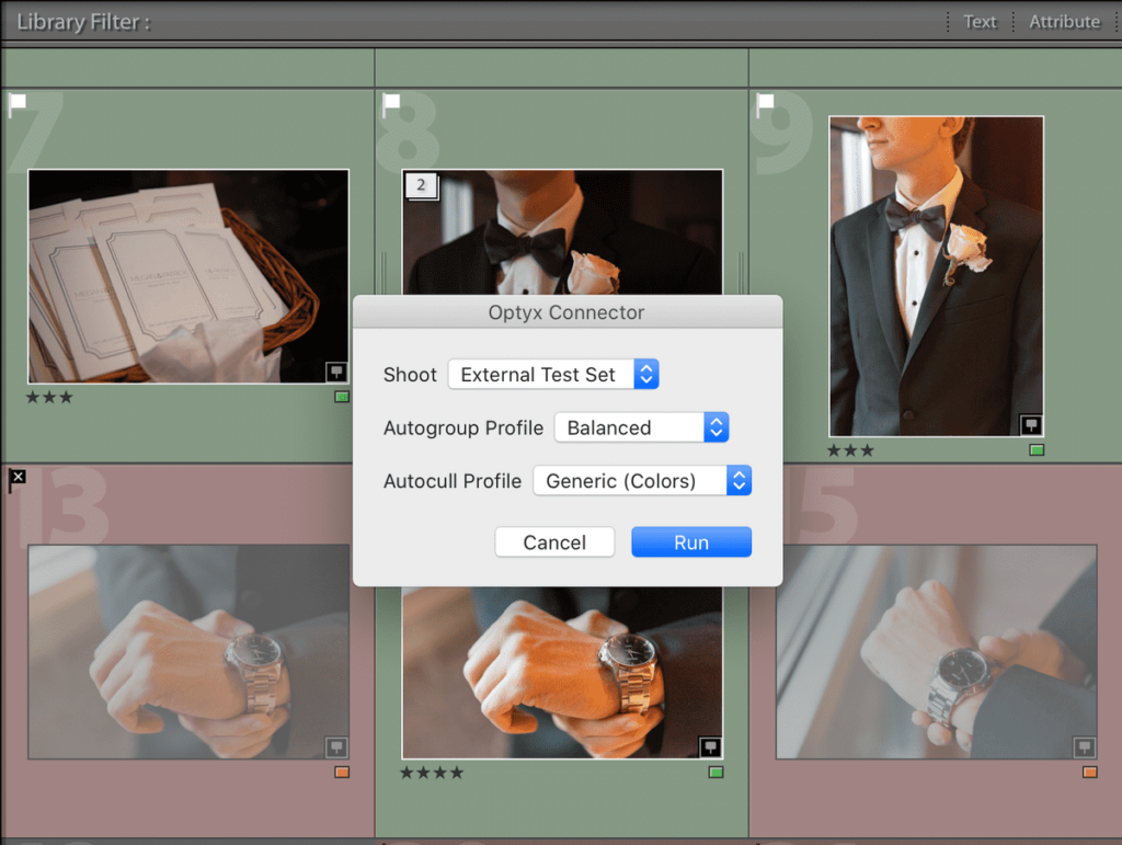 Working with Lightroom - Optyx